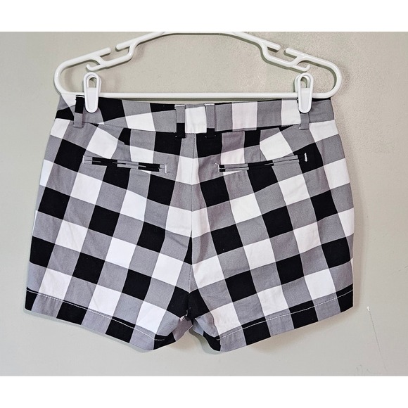 a.n.a | Shorts | Ana A New Approach Black White Buffalo Check Twill ...